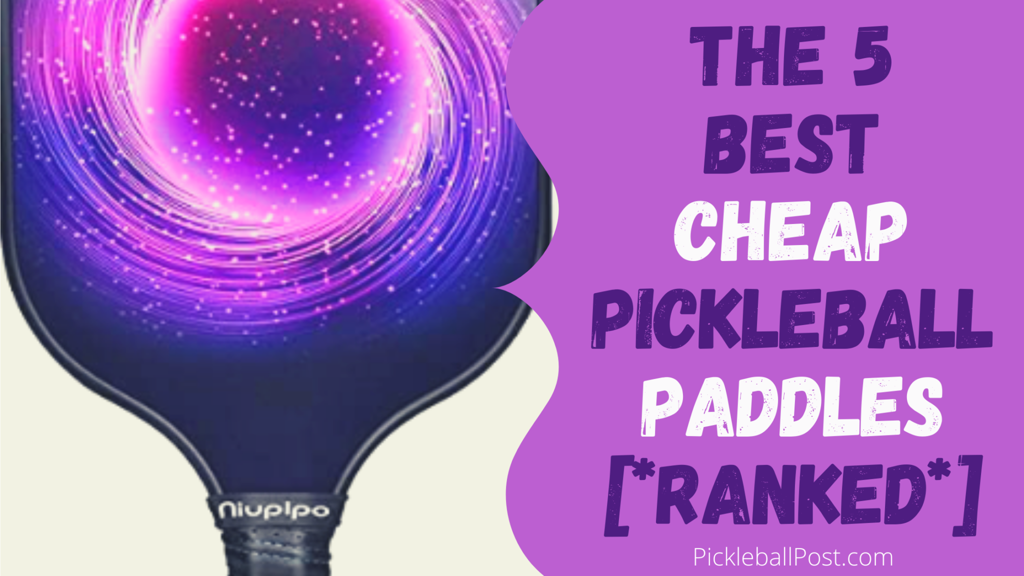 The 5 Best Cheap Pickleball Paddles – PickleBall Post